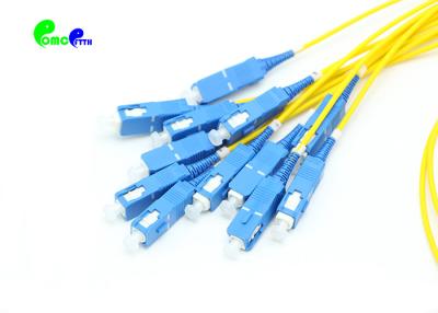 중국 주문을 받아서 만들어진 SC APC - SC UPC 광섬유 헝겊 조각은 단일 모드 탈주 2.0mm SM LSZH에 케이블을 답니다 판매용