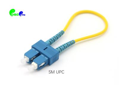 Κίνα Sc - ντούμπλεξ καλωδίων LSZH μπαλωμάτων οπτικής ίνας Sc που παρατίθεται με τον πομποδέκτη διεπαφών SC/UPC προς πώληση