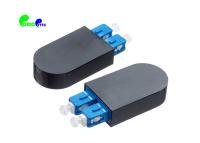 China Loopback Module Optical Fiber Patch Cord Black Plastic Shell With SC UPC SC APC 9 /125 for sale