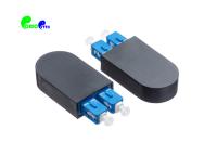 China Loopback Module Optical Fiber Patch Cord Black Plastic Shell With SC UPC SC APC 9 /125 for sale