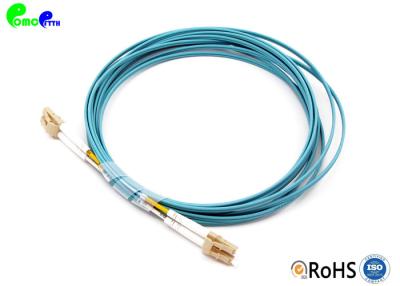 Cina Cavo di toppa a fibra ottica di LC LC - LC OM3 50/125 10G acque del duplex 2.0x4.1mm LSZH 3m in vendita