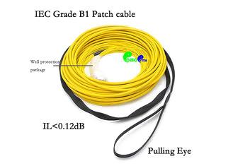 Cina La toppa a fibra ottica pre terminata cabla 24F il MP 9/125 il LC - LC con tirare/l'occhio di trazione il gancio in vendita