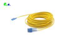 China 9 / 125μM Fiber Optic Patch Cables , 2.0mm Jacket OD Optical Patch Cord SC - E2000 for sale