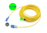 China 9 / 125μM Fiber Optic Patch Cables , 2.0mm Jacket OD Optical Patch Cord SC - E2000 for sale