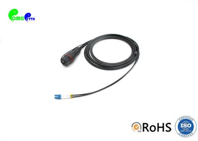 중국 LC 쌍신회로 광섬유 헝겊 조각에 FULLAXS LC는 옥외 방수 OS1/OS2/OM1/OM2/OM3에 케이블을 답니다 판매용