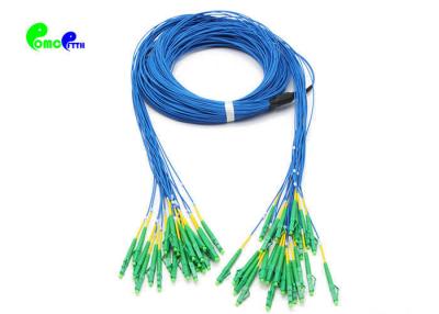 China micro cabo de remendo LC da fibra ótica do fanout 24F APC - categoria principal B1 do IEC do OD do cabo do fanout 2.0mm do cabo 3.0mm OD da manutenção programada OS2 do LC APC à venda