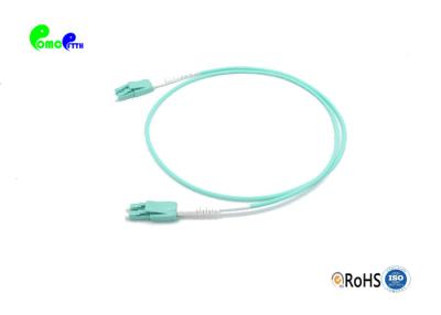 중국 유니부트 청녹색 LC / PC - LC / PC MM 이원적이 이중 통신 3.0 밀리미터 OM3 광 섬유용 패치 코드 패치 케이블 점퍼 판매용