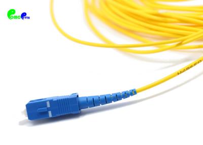 중국 SC UPC - SC UPC 단일모드 섬유 광학 패치 케이블 G652D 단순하 2.0 밀리미터 섬유 패치 코드 점퍼 판매용