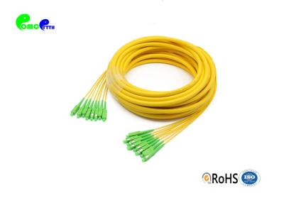 Cina La toppa della fibra dello sblocco conduce 8F lo Sc L'APC - il singolo modo dello Sc APC 9/125 rivestimento di uscita 2.0mm PVC/LSZH su misura in vendita