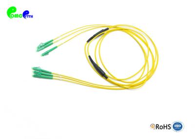 중국 고밀도 광섬유 헝겊 조각 케이블 3F LC APC - LC APC 9/125μM OS2 G657A1 작은 OD 3.0mm 판매용