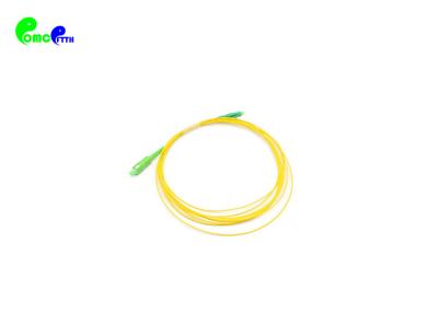 China palavra simples 9 de 1.2mm/125μm LC APC - amarelo do cabo de remendo OS2 da fibra ótica do SC APC G652D LSZH à venda