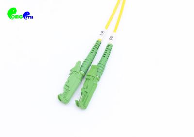중국 IEC 급료 B 광학적인 접속 코드 E2000 APC - LC UPC OS2 G657A1 9/125μm 2.0mm DX LSZH 섬유 잠바 판매용