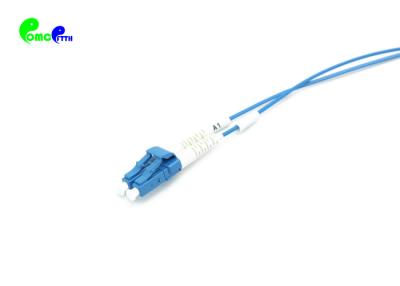 중국 단일 모드 LC - LC 이중 광학적인 접속 코드 9/125μM 1.6mm OD OS2 G657A1 LSZH 파랑 색깔 판매용