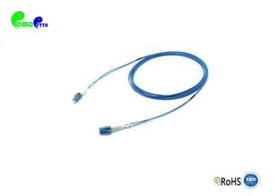 중국 단일 모드 LC - LC 이중 광학적인 접속 코드 9/125μM 1.6mm OD OS2 G657A1 LSZH 파랑 색깔 판매용