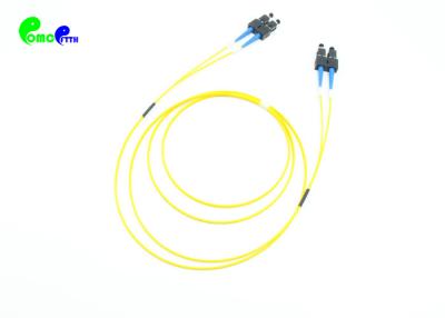 중국 IEC 급료 B 광섬유 헝겊 조각은 SC UPC 단일 모드 2.0mm 이중 LSZH에 SC UPC에 케이블을 답니다 판매용