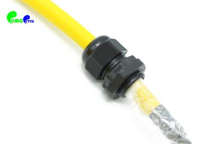 중국 24F LC UPC SM 전 광학적인 접속 코드 - 동맥 머리 LSZH 재킷으로 종결해 판매용