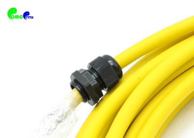 중국 24F LC UPC SM 전 광학적인 접속 코드 - 동맥 머리 LSZH 재킷으로 종결해 판매용