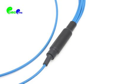 China Homem do cabo MPO do tronco do Fanout 2.0mm MPO da manutenção programada 12F - cabo do chicote de fios do LC UPC com o de pequenas perdas super do cabo azul de LSZH à venda
