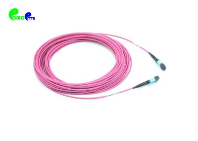 中国 迎合的なMTP-MTPの繊維光学のパッチ・コード12F/24F OM3/OM4 0G繊維チャネル 販売のため