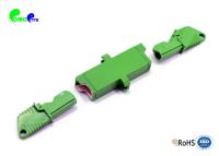 China E2000 APC To E2000 APC Fiber Optic Cable Adapter Convenient Bulk Head Simplex for sale