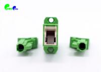 China E2000 APC To E2000 APC Fiber Optic Cable Adapter Convenient Bulk Head Simplex for sale