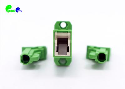 Cina E2000 APC al simplex conveniente della testa alla rinfusa dell'adattatore del cavo a fibre ottiche di E2000 APC in vendita