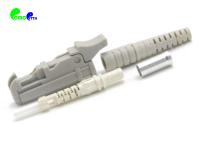 China E2000 Simplex 2.0mm MM PC Beige Fiber Optic Connectors Reusable Passive Component for sale