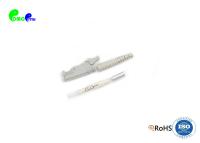 China E2000 Simplex 2.0mm MM PC Beige Fiber Optic Connectors Reusable Passive Component for sale
