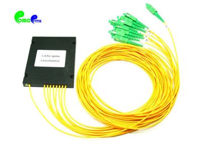 Cina Durata della vita lunga monomodale dello Sc/APC del modulo 1x8 2.0mm del Plc del separatore dell'ABS di fibra ottica della giuntura/Pigtailed in vendita