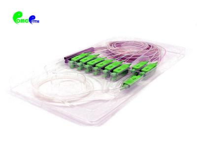 中国 小型小型モジュール900μM SC APCが付いているBlockless 1x16 PLCの繊維光学のディバイダー 販売のため