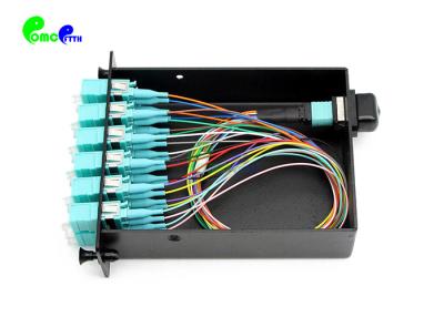Cina Quadro d'interconnessione ad alta resistenza del materiale 24F 50/125μm MPO del metallo della cassetta CRS di OM3 MPO MTP in vendita