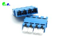 China OSFP Interface CS UPC Single mode Optical Fiber Adapter 0.2dB for sale