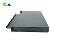 China 1U 24 Ports ODF Patch Panel LC Duplex SC Simplex Fiber Patch Panel for sale