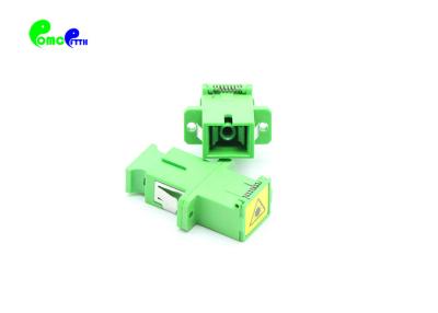 Cina Adattatore a fibra ottica ceramico dello Sc APC di Flangeless della manica in vendita