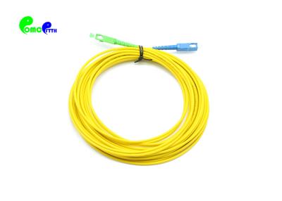 Cina Sc semplice APC - saltatore a fibra ottica del cavo di toppa della fibra del cavo LSZH 3.0mm della toppa dello Sc UPC OS2 in vendita