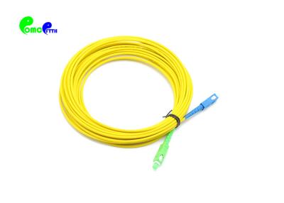 China Sc semplice APC - saltatore a fibra ottica del cavo di toppa della fibra del cavo LSZH 3.0mm della toppa dello Sc UPC OS2 for sale