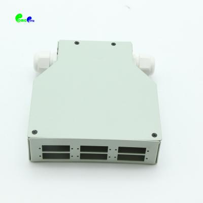 Cina Scatola di giunzione ottica duplex dello Sc del porto del contenitore di terminale della fibra della ferrovia FTTX di baccano 6 in vendita