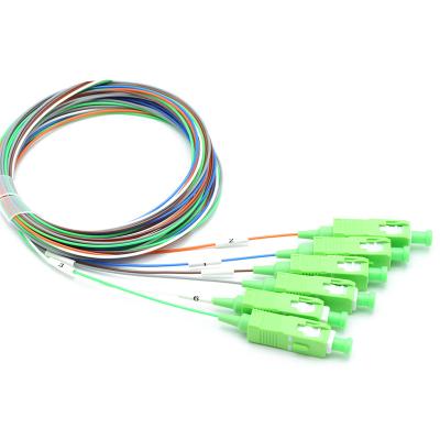 Cina Separatore a fibra ottica monomodale 1x6 dello SpA della fibra dello Sc APC Blockless del separatore in vendita