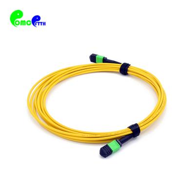 中国 良質MPO - 12F、24F、48F、72F、96FのOEMサービスの144FケーブルのSM OM3 OM4 OM5のMPOのトランク ケーブル 販売のため