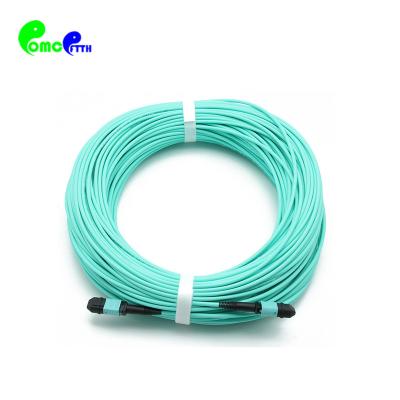 Cina Alta qualità MPO - cavo del tronco di MPO con MP OM3 OM4 OM5 di 12F, 24F, 48F, 72F, 96F, cavo 144F con servizio dell'OEM in vendita