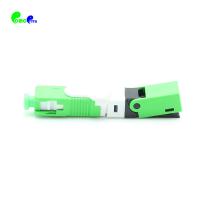 China Ceramic Ferrule FTTH Products SC UPC FTTH Fast Connector Singlemode for sale