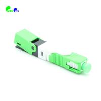 China Ceramic Ferrule FTTH Products SC UPC FTTH Fast Connector Singlemode for sale
