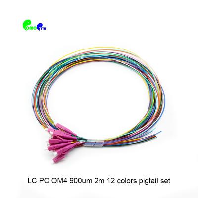 Cina Treccia del cavo a fibre ottiche di LC con 0.9mm 12 colori Mini Breakout Cable in vendita