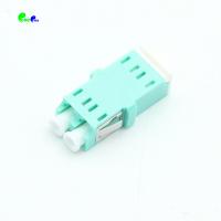 China LC UPC Inner Shutter Optical Cable Adapter Duplex Without Flange for sale