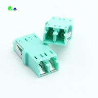 China LC UPC Inner Shutter Optical Cable Adapter Duplex Without Flange for sale