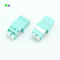 China LC UPC Inner Shutter Optical Cable Adapter Duplex Without Flange for sale