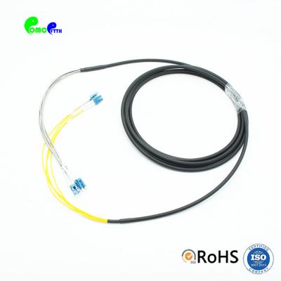 중국 10m 4F OS2 단일모드 섬유 광학 점퍼 7.0 밀리미터 LSZH FTTA 케이블 판매용