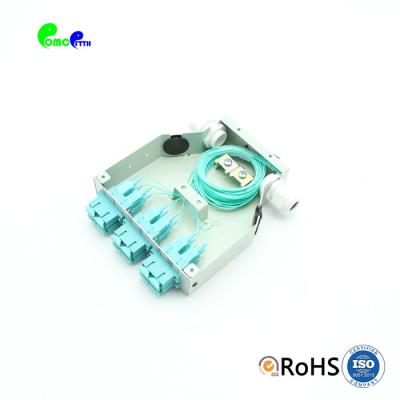 Cina 6 chiusura a fibra ottica della giuntura della scatola di giunzione della scatola ottica di termine dei porti FTTH in vendita