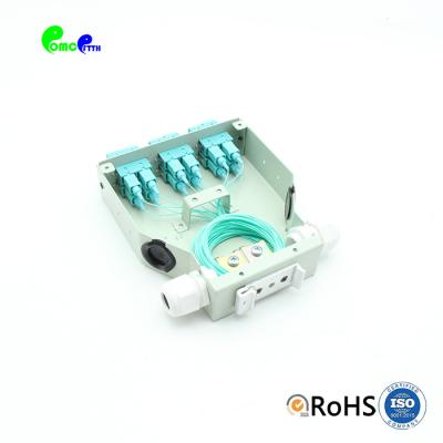 Cina 6 chiusura a fibra ottica della giuntura della scatola di giunzione della scatola ottica di termine dei porti FTTH in vendita