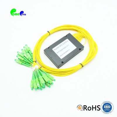 Cina tipo a fibra ottica del modulo della cassetta dell'ABS del separatore 1x24 con lo Sc APC di uscita 2.0mm in vendita